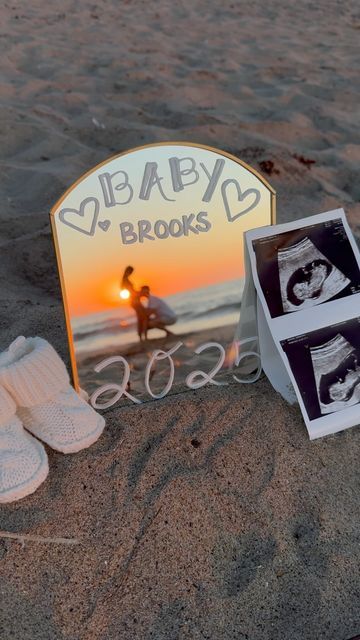 20+ Sunset Themed Pregnancy Announcements - Leaf and Steel